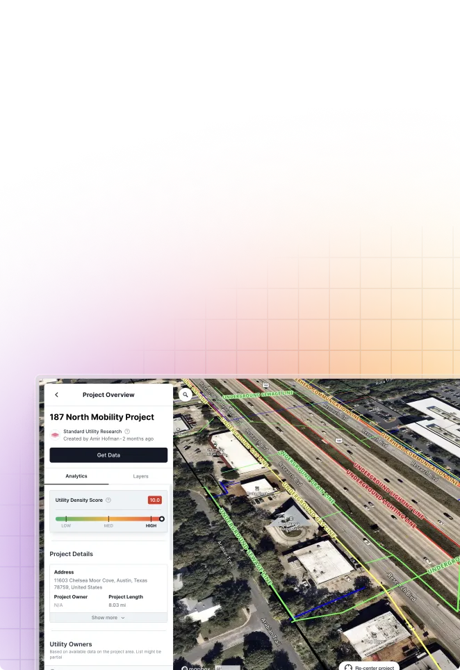 Subsurface Utility Mapping Solutions | 4M Analytics
